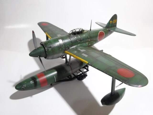 TAMIYA MAQUETTE 1/48 Kawanishi Kyofu (Rex) Hydravion Terminée EUR 748 ...