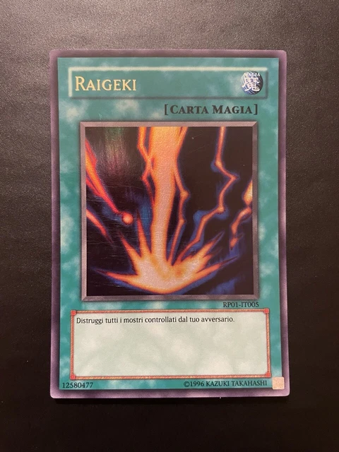 RAIGEKI, ULTRA RARE, RP01, Ex+, Ita, Yugioh, Retro Pack EUR 15,00 ...
