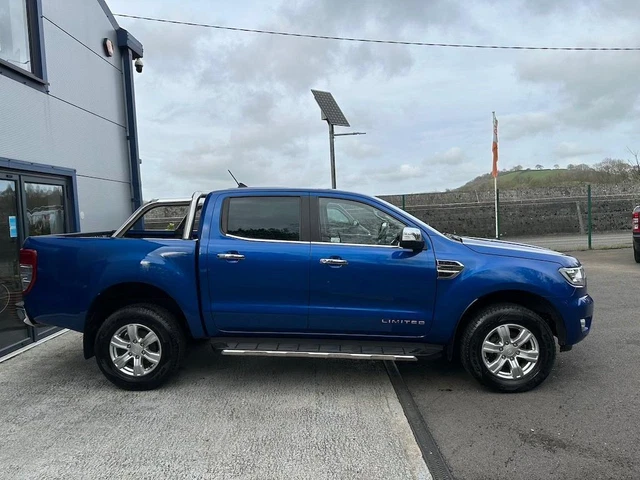FORD RANGER 2.0 Limited 170 BHP Double Cab Pickup 4x4 2020 / 70 in Blue ...