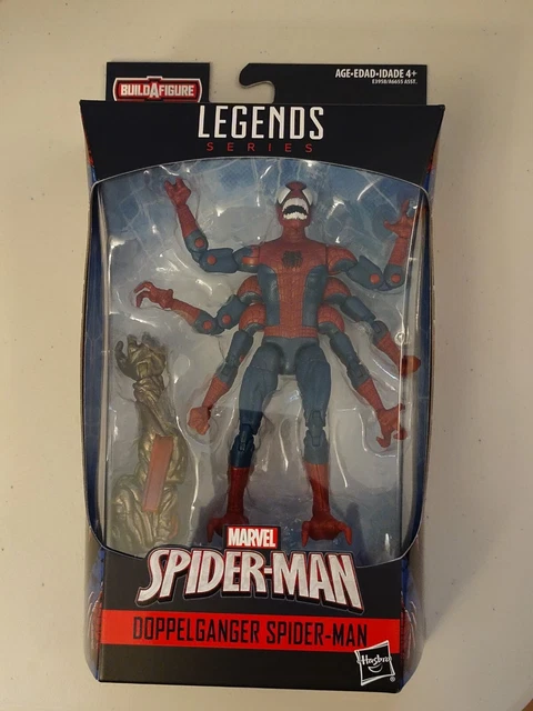 HASBRO MARVEL LEGENDS Series Doppelganger Spider-Man BAF: Molten Man £ ...