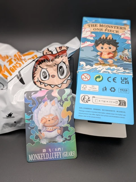 POPMART LABUBU X One Piece Monkey D.Luffy Gear 5 ( Secret) , Unboxed In ...