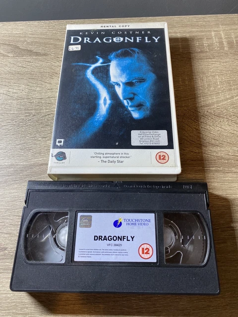KEVIN COSTNER DRAGONFLY Big Box Ex Rental (2002, 12) VHS Video Tape £6. ...