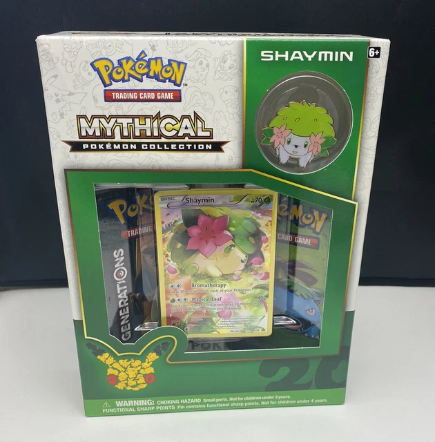 POKEMON TCG MYTHICAL Collection Shaymin Box Set Generations Sealed £124 ...