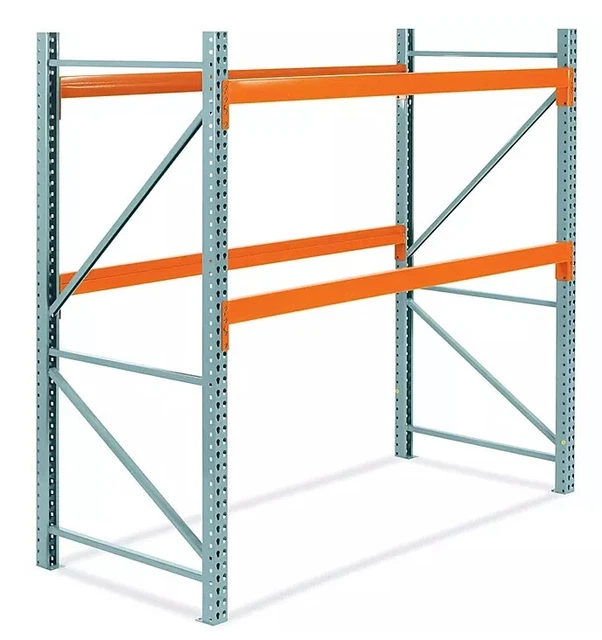 USED ULINE INDUSTRIAL Pallet Racks with Cross Bars, 8' W x 4' D x 8' H ...