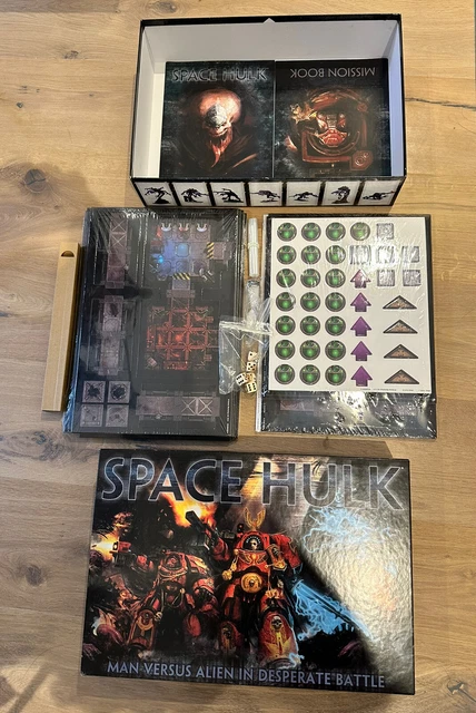 SPACE HULK BOARD Game Warhammer 40k - No Minis - Contents Sealed. 1 Day ...