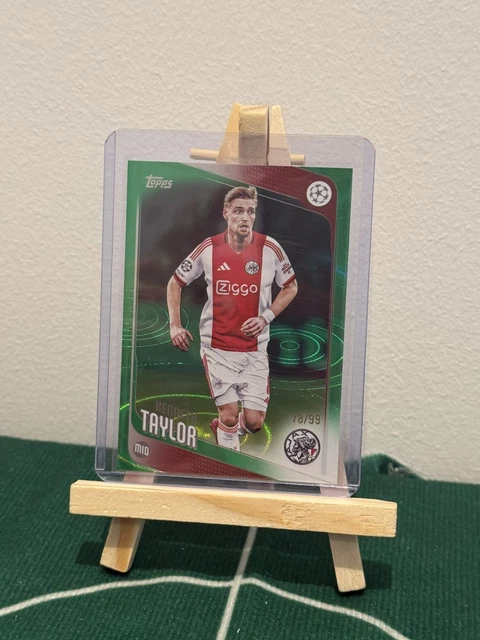 TOPPS UCL FLAGSHIP 2025-2026 Kenneth Taylor numbered /99 £10.00 ...