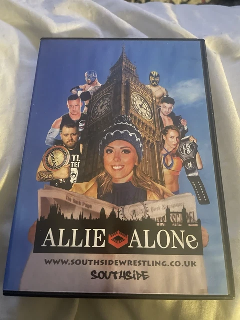 SOUTHSIDE WRESTLING ALLIE Alone 2018 DVD (WWE, AEW, NXT, TNA, ROH, PWG ...