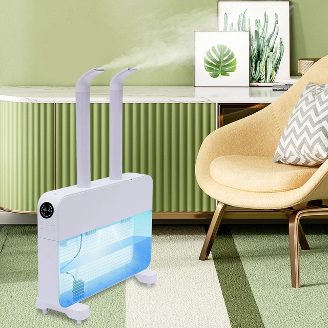 COMMERCIAL INDUSTRIAL QUIET Humidifier,12L Whole-House Style Electric ...