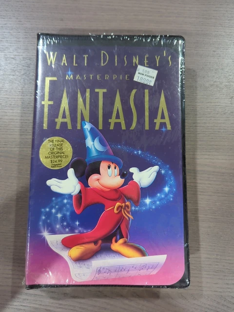 WALT DISNEY'S MASTERPIECE Fantasia (VHS, 1991) EUR 10,42 - PicClick DE