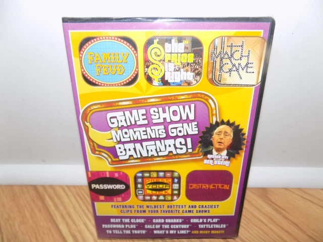 GAME SHOW MOMENTS Gone Bananas (DVD, 2010) Family Feud, Price is Right ...