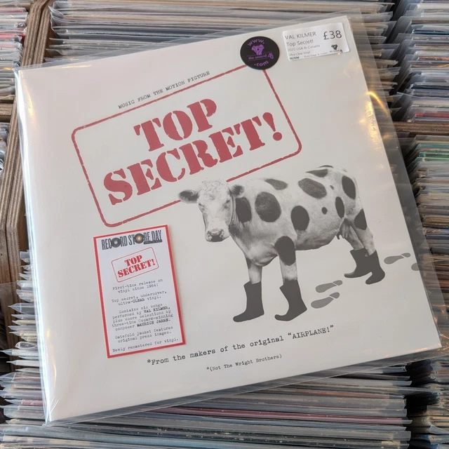 TOP SECRET! SOUNDTRACK Val Kilmer RSD 2025 NEW SEALED Vinyl LP Airplane ...