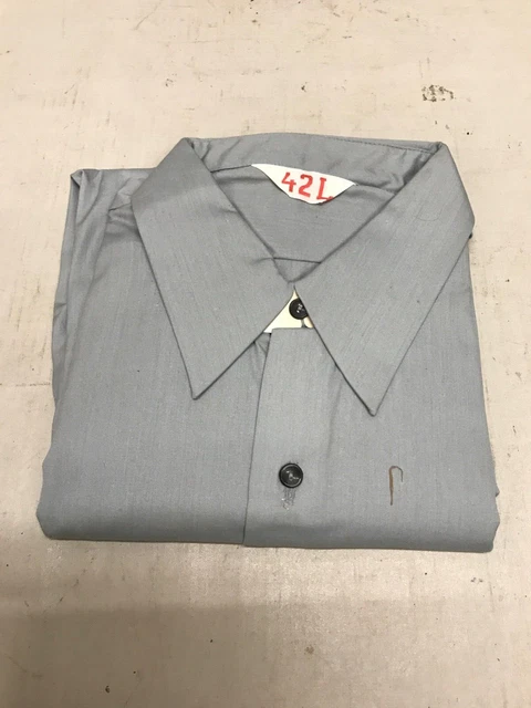HEMD 1976 NVA 42 L Dienstuniform Soldat DDR Grenzer GT Dederon aus ...