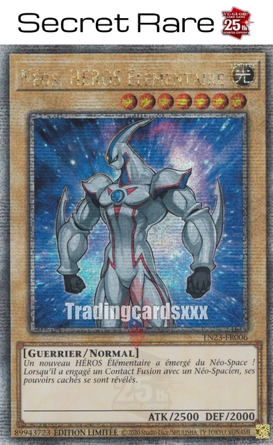 Yu Gi Oh NÉos HÉros Élémentaire Tn23 Fr006 Sceller Eur 500 Picclick Fr