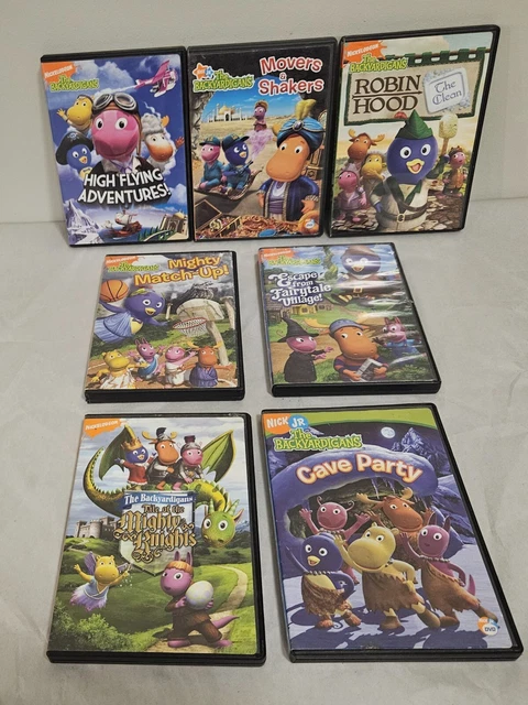 THE BACKYARDIGANS NICK Jr. Nickelodeon DVD Lot of 7 $34.99 - PicClick