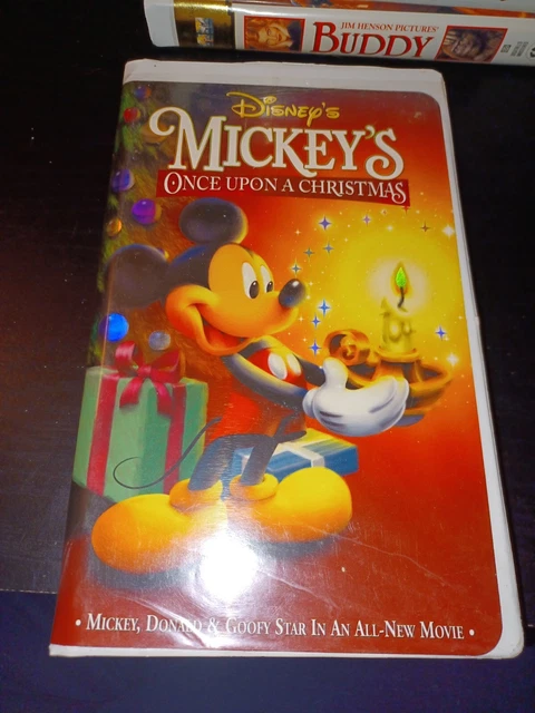 Mickeys Once Upon A Christmas Vhs 1999 £1 90 Picclick Uk