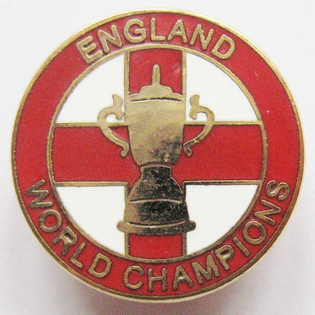 ENGLAND - ENAMEL Rugby Union Pin Badge 2003 WORLD CUP CHAMPIONS #4 £6. ...