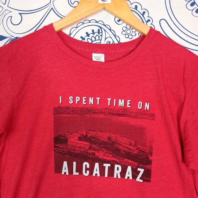 GOLDEN GATE NATIONAL Parks Alcatraz, Souvenir T Shirt Original Made In ...