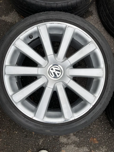 ORIGINAL VW R line 18 Zoll Alufelgen mit Sommerreifen Audi 5x112 EUR ...