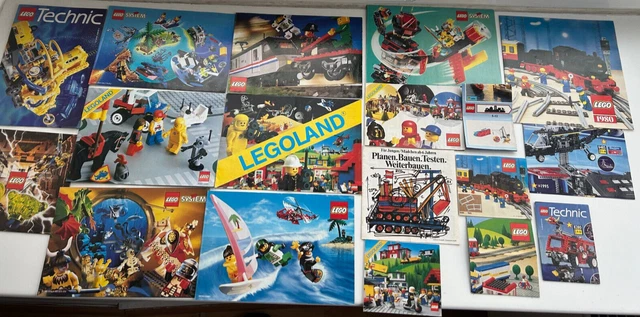 LEGO KATALOG-FALTPROSPEKT-POSTER 1980/90ER aussuchen EUR 5,90 - PicClick DE