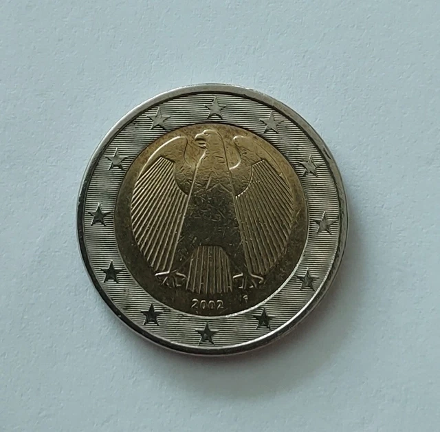 2002 GERMAN 2 Euro Coin. The German Eagle £35.00 - PicClick UK