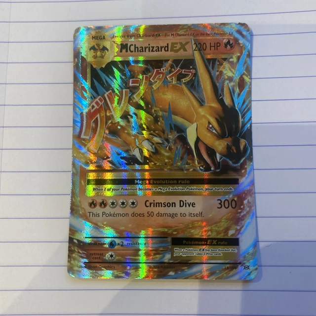 POKÉMON CARD - XY Evolutions Mega Charizard EX 13/108 £20.00 - PicClick UK