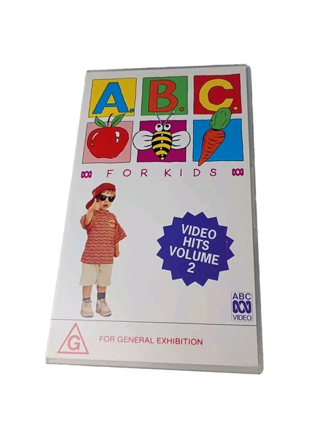 ABC FOR KIDS - VIDEO HITS Vol 2 - VHS $44.25 - PicClick AU