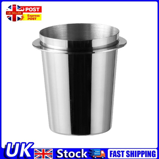 COFFEE DOSING CUP Stainless Steel Cafe Tool for Espresso Machine ...