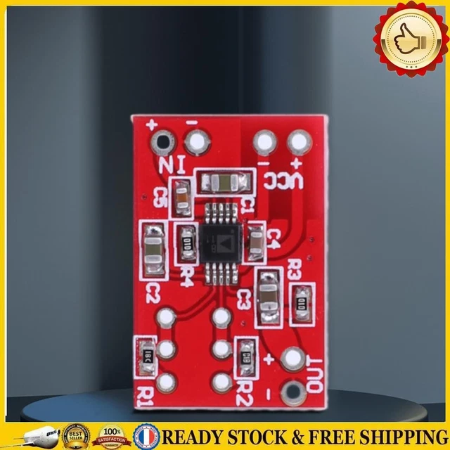 MICROPHONE PREAMPLIFIER BOARD DC 3V-5V Preamp Compressor Limiter ...