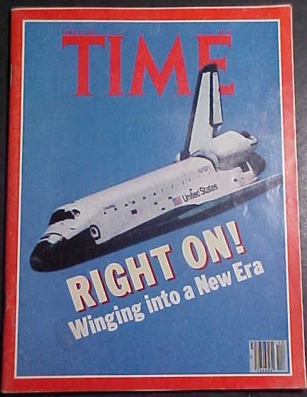 APRIL 27, 1981 Time Magazine! The Space Shuttle Cover! Vg/Fn £2.98 ...