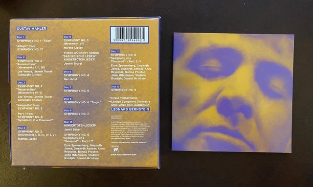 GUSTAV MAHLER - The Complete Symphonies (Bernstein) CD £16.13 - PicClick UK