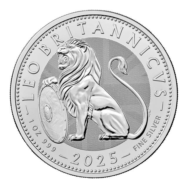 1 OZ SILVER coin British Lion 2025 by Royal Mint 9999 £10.00 - PicClick UK