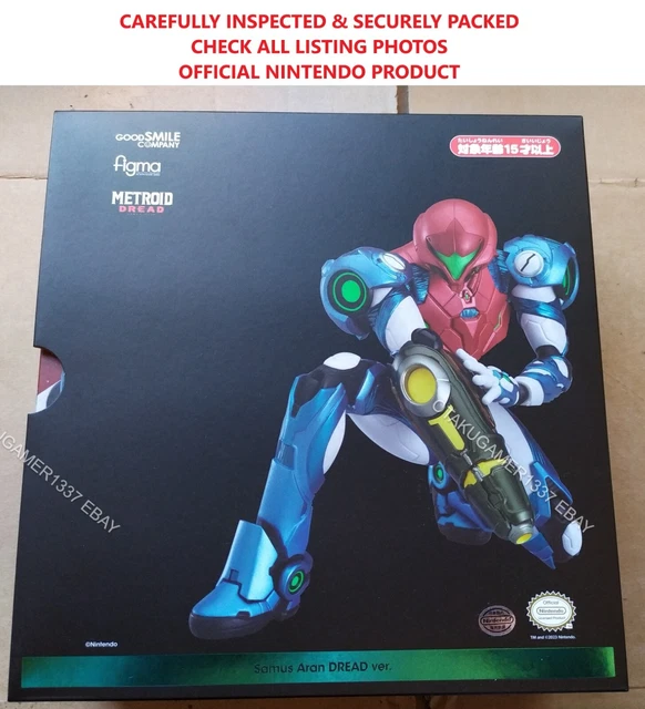 METROID DREAD SAMUS Aran Figma 583 Good Smile Collector Nintendo Figure ...