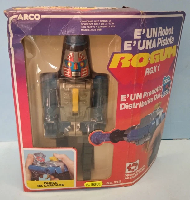 ROGUN RDX 1 Robot Pistola Trasformer Robot Cigg Vintage Nuovo EUR 30,00 ...