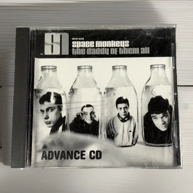 RARE HTF SPACE Monkeys - The Daddy Of Them All ADVANCE CD PROMO INT3P ...