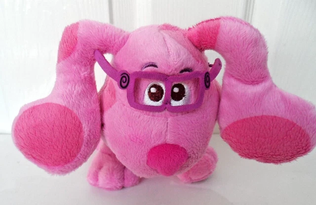 MAGENTA FROM BLUES Clues Nickelodeon Plush Soft Toy 8", Pink, TV ...