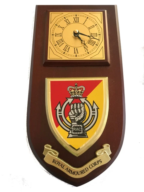 ROYAL ARMOURED CORPS RAC Wall Plaque Regimental Military £13.99 ...