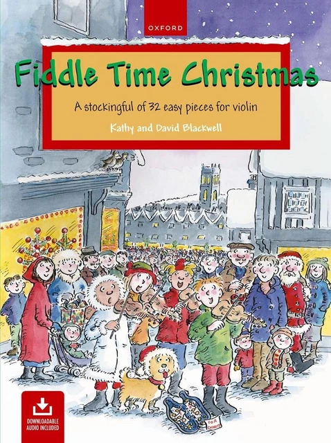 FIDDLE TIME CHRISTMAS: A stockingful of 32 easy pieces for violin by ...