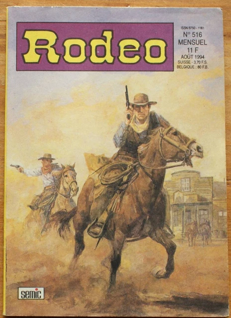013048 - RODÉO numéro 516 [bd,western,comic] EUR 3,00 - PicClick FR