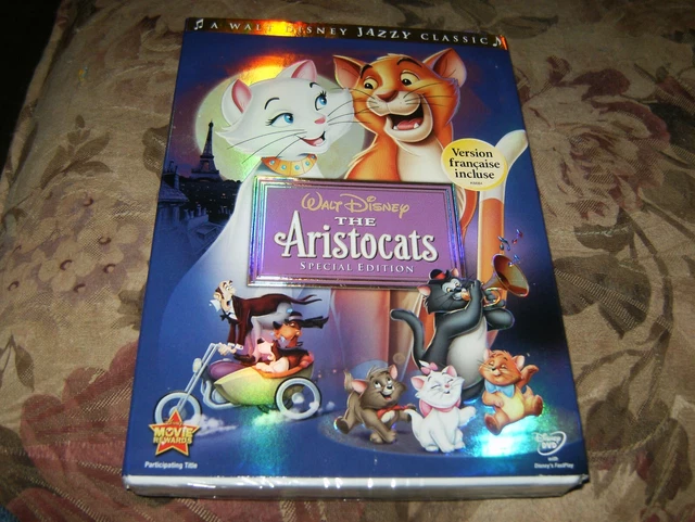 WALT DISNEY THE Aristocats Special Edition, Bilingual, DVD, 2008, Brand ...