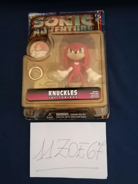 SONIC ADVENTURE (RESAURUS) Sega 1999 Knuckles The Echidna Action Figure ...