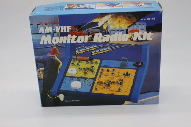 VINTAGE RADIO SHACK Science Fair Am/Vhf Monitor Radio Receiver Kit £14. ...