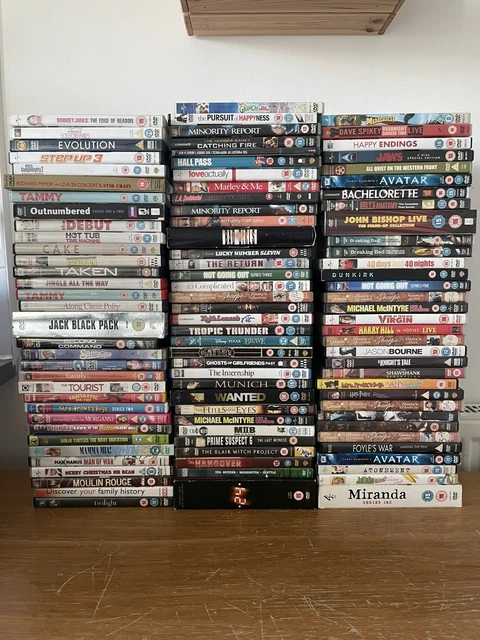 100X DVD BUNDLE mixed lot 4 £9.00 - PicClick UK
