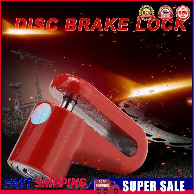 ANTI-THEFT WHEELS DISC Brakes Lock w/ Lock Frame for M365 Scooter (Red ...