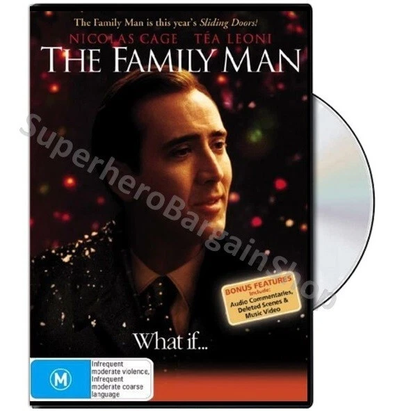 THE FAMILY MAN (DVD, 2000) PAL Region 4 (Nicolas Cage, Tea Leoni, Don ...