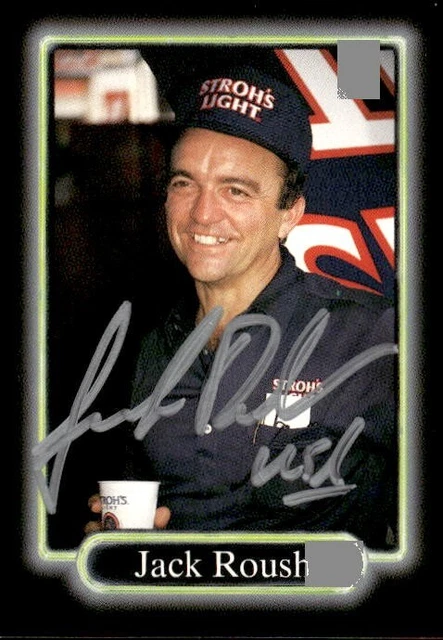 JACK ROUSH SIGNÉ 1990 Maxx #54 - Nascar Sur Carte Auto EUR 10,88 ...