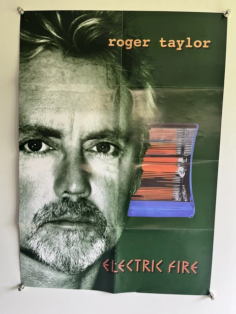 BRIAN MAY ANOTHER World Poster Original Queen A2 Parlophone Promotion ...