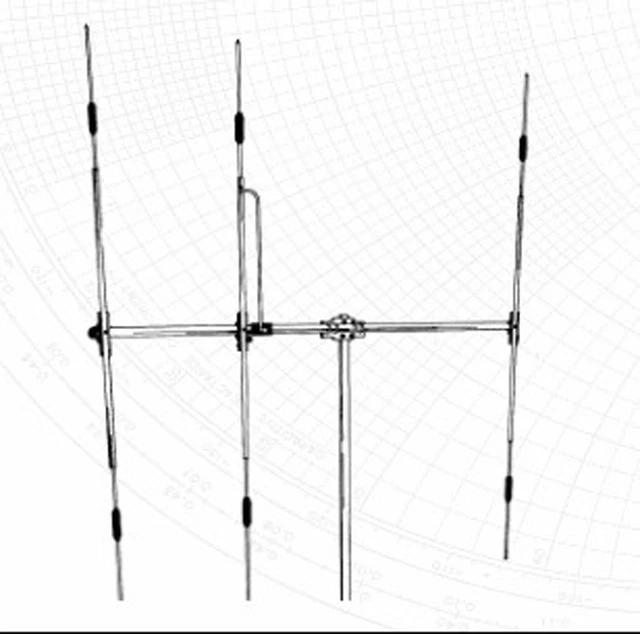 BEAM YAGI ANTENNA Mosley 3 Element Mini Beam Cb Radio & rotator 11m 27 ...