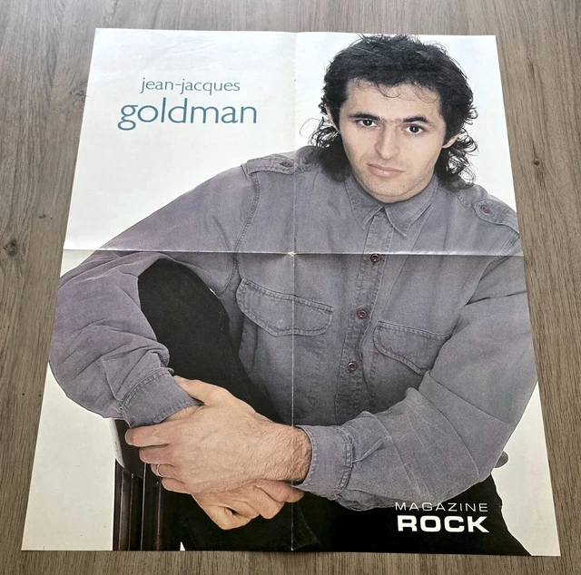 JEAN-JACQUES GOLDMAN + GEORGE MICHAEL (Poster) 55,5 x 43,5 cm - NEUF ...