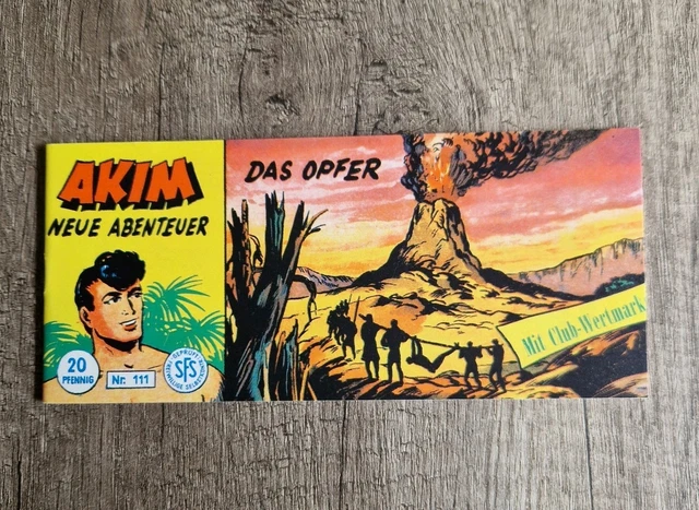 AKIM NEUE ABENTEUER Nr.111 Das Opfer Alt Oldschool Hethke 1984 EUR 3,99 ...