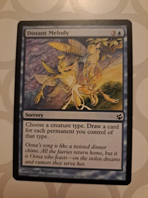 DISTANT MELODY - NM - MTG Zendikar Rising - Magic the Gathering EUR 3,55 - PicClick IT